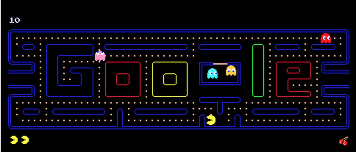 Todos os jogos Google Doodle populares lançados ao longo dos anos;